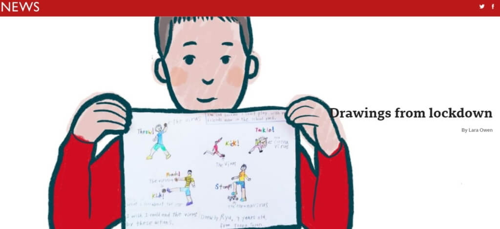 Drawings from lockdown - NGO in India - Child Rights Organization | Leher
